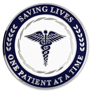 pinmart saving lives medical doctor nurse healthcare engravable challenge coin