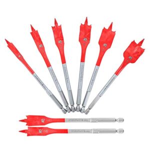 diablo dsp2920-s6+2 6+2 pc speedemon™ spade bit set (6+2-piece)