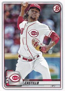 2020 bowman #56 luis castillo cincinnati reds nm-mt mlb