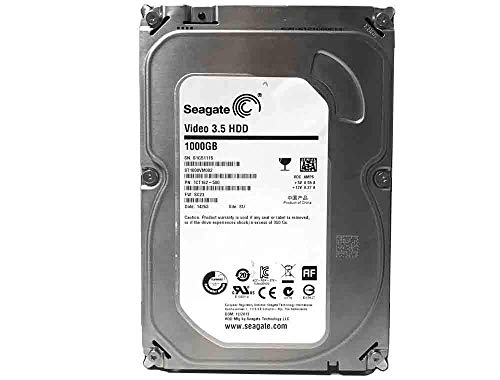 Seagate Pipeline HD (ST1000VM002) 1TB 5900RPM 64MB Cache SATA 6.0Gb/s 3.5inch Surveillance Hard Drive - 2 Year Warranty (Renewed)