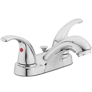 aqua vista 15-b42wp-ch-av two handle bathroom sink faucet, polished chrome