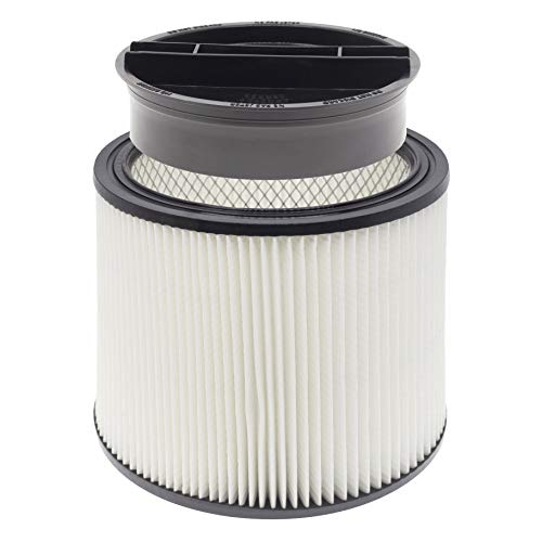 Wocase 90304 Cartridge Filter Replacement, Compatible with Shop-Vac Shop Vac 90304, 90350, 90333, 903-04-00, 9030400, 90595, 5 Gallon Up Wet/Dry Vacuum Cleaners