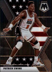 2019-20 panini mosaic #253 patrick ewing usa basketball nba basketball card nm-mt