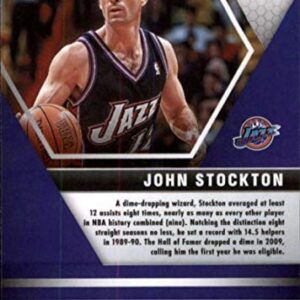 2019-20 Panini Mosaic #293 John Stockton Utah Jazz NBA Basketball Card NM-MT