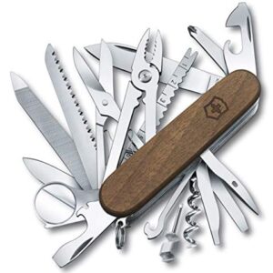 Victorinox 1.6791.63-X1 Swisschamp Hardwood 91mm The Ultimate Companion for Indoor and Outdoor Life in Wood 3.6 inches