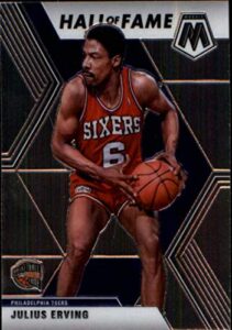 2019-20 panini mosaic #288 julius erving philadelphia 76ers nba basketball card nm-mt