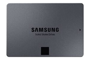 samsung 870 qvo 8 tb sata 2.5 inch internal solid state drive (ssd) (mz-77q8t0), black