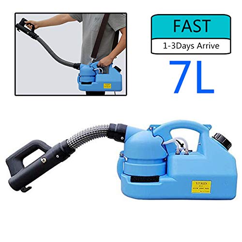 Yaocong RAYRAYJAY Electric ULV Fogger 110V Portable Ultra-Low Atomizer Sprayer 7L Spray Machine Suitable for Indoor and Outdoor Public