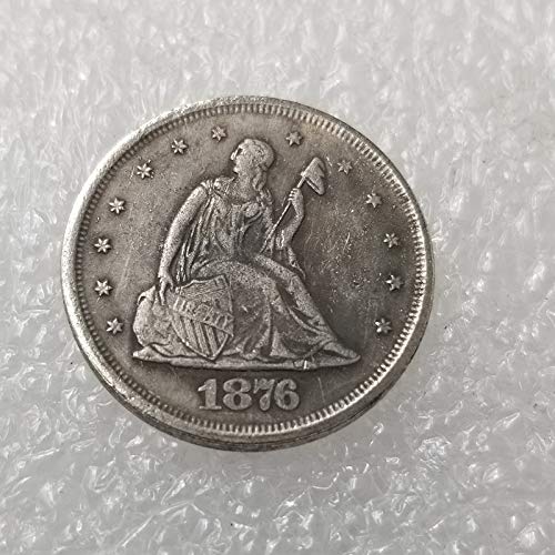 VanSP Copy 1876 Liberty&Eagle America 20 Cent Coin-Antique Silver Dollar Morgan Coin Collection US Silver Coin Replica