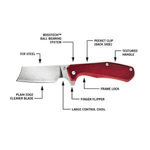 Gerber Gear Asada, Folding Cleaver, Red