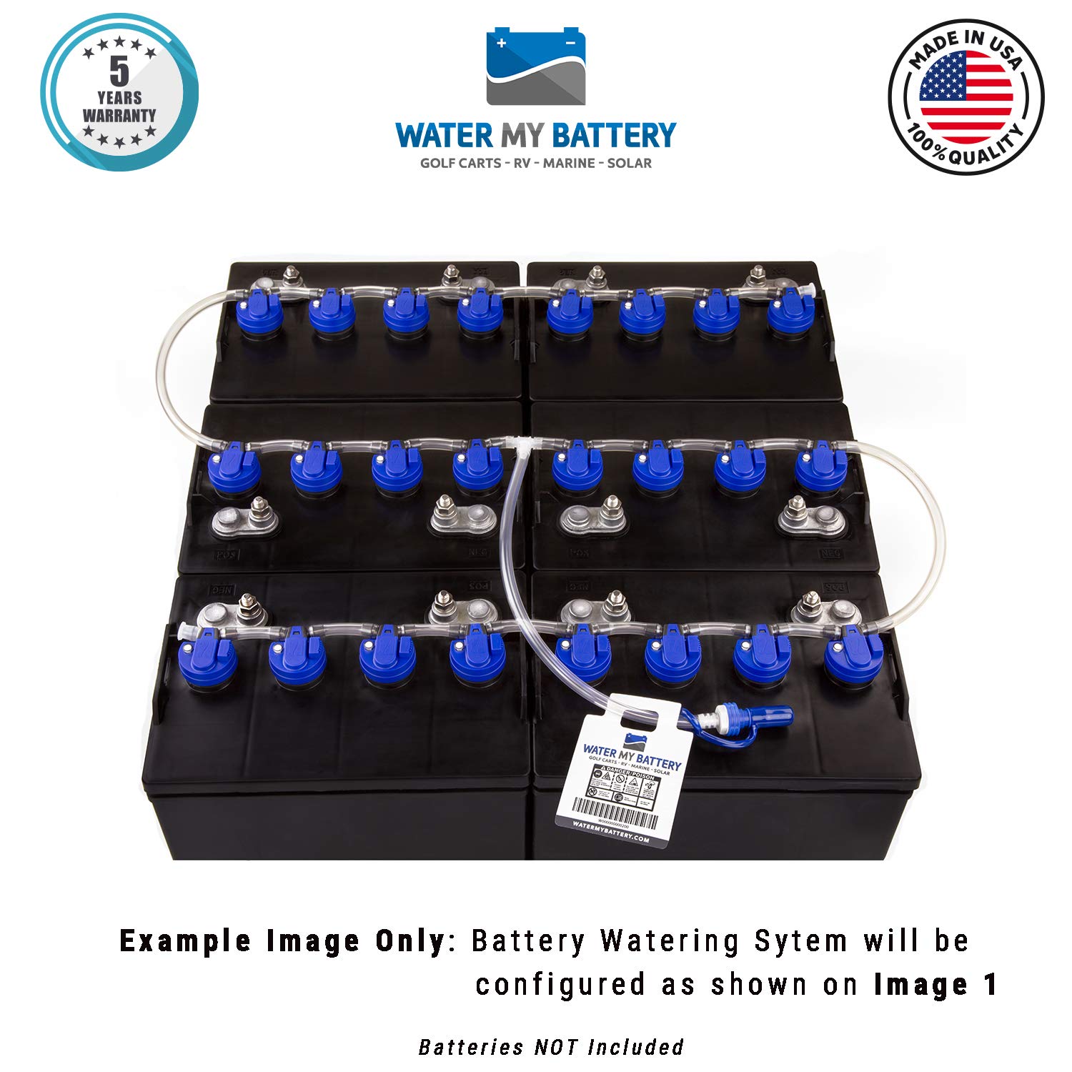 Solar Battery Watering System (24 Cell)