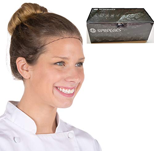 Hairnets for Women for Work Lightweight and Invisible - Disposable Honey Comb Buffet for Cooking or Medical Use with Dispensing Box - 22" Package of 150 pcs