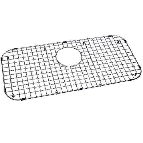 Serene Valley Sink Bottom Grid 26-7/8" x 12-5/8", Rear Drain with Corner Radius 2-1/2", Sink Protector NDG2713R