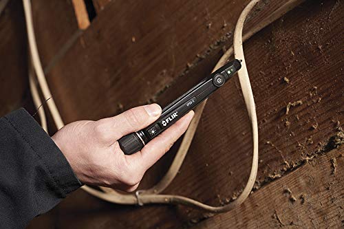 FLIR VP50-2 CAT IV Non-Contact Voltage Detector, Featuring Light, Vibration, and Beeper Feedback Alarms and a Powerful LED Flashlight, Green