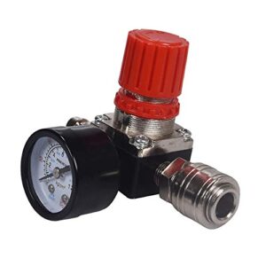 Air Compressor Pressure Regulator 1/4 "Pneumatic Expansion Valve, Pressure Control Valve With 180psi 12bar Connection (Three-way valve)