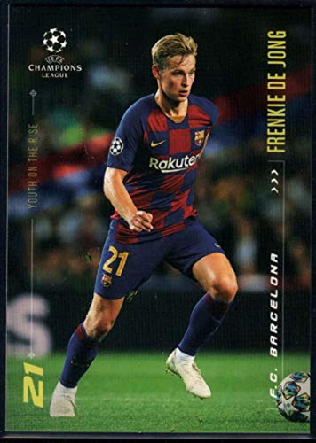 2020 Topps Lionel Messi Soccer Frankie De Jong Barcelona ONLINE EXCLUSIVE SET BREAK Futbol Trading Card