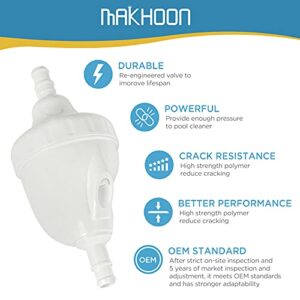 [Upgraded] Makhoon Pool Cleaner Feed Hose Replacement for Zodiac Polaris 280 380 180 3900 Pool Cleaner Feed Hose G5(Not Compatible with polaris 360)