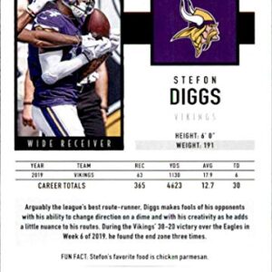 2020 Score #237 Stefon Diggs Minnesota Vikings NFL Football Card NM-MT