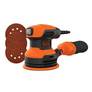 beyond by black+decker random orbit sander, 5-inch, 2.4-amp (bdero200aev)