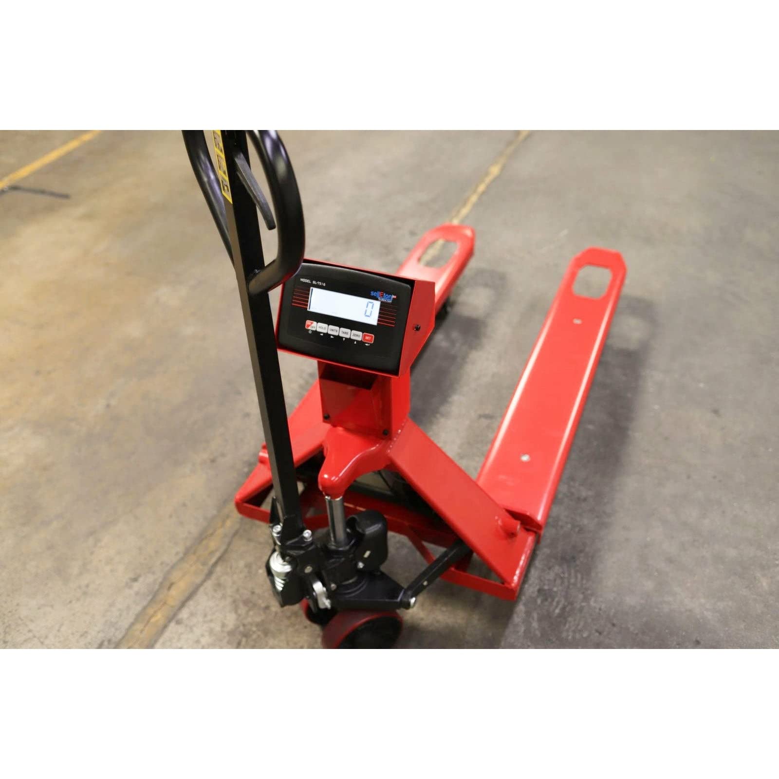 Liberty SL-5000-E Industrial Warehouse Truck/Pallet Jack Heavy Duty Steel Scale with 5000 Lb X 1 lb Assembled Standard Capacity