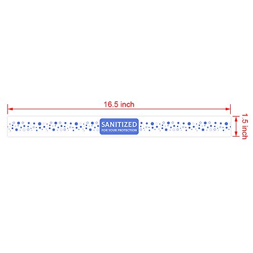 ESSENTIAL- Printed Toilet Seat Band 16-1/2" Wide X 1-1/2" Deepuse In Hotels And Motels (Case Of 1000）