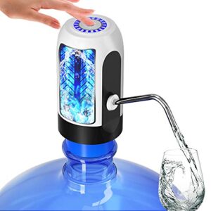 water bottle pump, water bottle dispenser 5 gallon usb charging automatic drinking water pump portable electric water dispenser water bottle switch