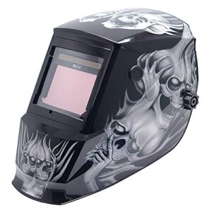 antra true color top optical 1/1/1/1 wide shade 3/5-14 large viewing 9.65 sqi digital solar power auto darkening welding helmet dp6-18 quick grind button tig mig/mag mma plasma 6+1 extra lens covers