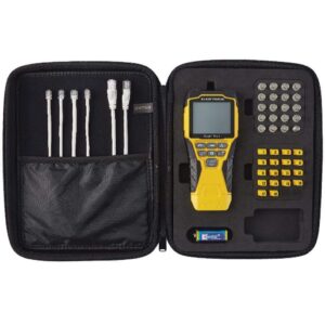 klein tools vdv501-852 cable tester with remote, vdv scout pro 3 test kit locates and tests voice, data and video cables