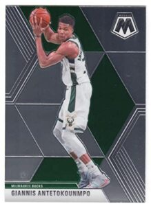 2019-20 panini mosaic #75 giannis antetokounmpo milwaukee bucks nba basketball card nm-mt