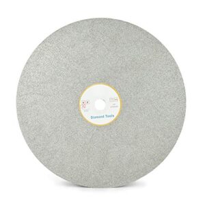 scottchen diamond flat lap wheel 8" x 1/2" grinding sanding disc lapping polishing disc-120 grit