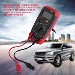 Capacitor Tester, Capacitance Meter, Portable Capacimeter, LCD Digital for Measuring for Test