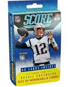 2020 panini score nfl football sealed retail hanger box 60 ct with 18 inserts 4 exclusive purple parallels loaded with rookies such as joe burrow, tua tagovailoa, jordan love, ceedee lamb, chase young, henry ruggs, justin herbert, jerry jeudy, cam akers,