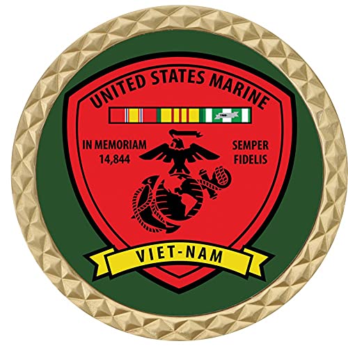 MEDALS OF AMERICA EST. 1976 USMC Vietnam Challenge Coin