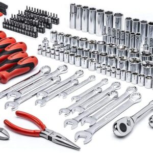 Crescent 180 Piece Professional Tool Set in Tool Storage Case - CTK180