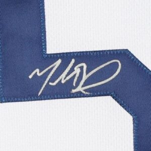 Mookie Betts Los Angeles Dodgers Autographed White Nike Authentic Jersey - Autographed MLB Jerseys