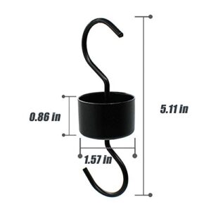 Ant Moat for Hummingbird Feeders 2 Pack Black