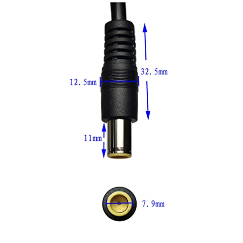 LIXINTIAN 16AWG Wire DC 8mm Adapter to 45A Connector Cable, for Solar Panel Goal Zero Yeti, Compatible with Anderson Powerpole - 1ft/30cm