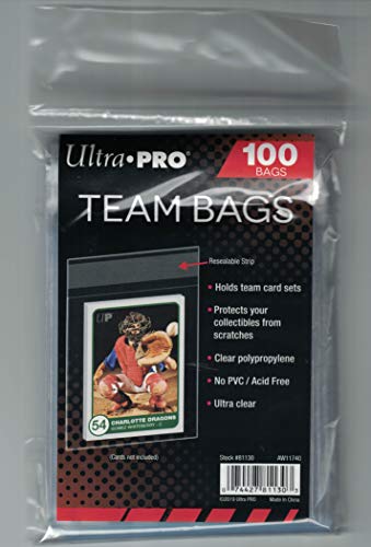 Ultra Pro Factory Sealed Team Bags - Quantity: 100