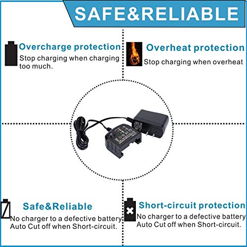 LALAFO LCS1620 20V Lithium Battery Charger Compatible with Black & Decker 16V 20V MAX Li-ion Battery LB20 LBX20 LBXR20 LBXR2020-OPE LBXR2520 LBX4020 LB2X4020 LBXR16 BL1514