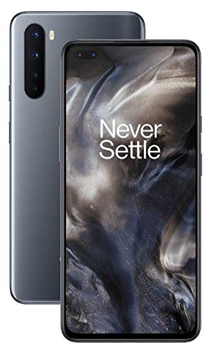 OnePlus Nord 5G AC2003 Dual SIM 128GB + 8GB RAM (GSM Only | No CDMA) Factory Unlocked 5G Smartphone (Gray Onyx) - International Version