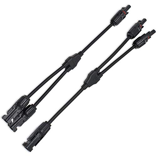 ACOPOWER 1 Pair Solar T/Y Branch Connectors (1 Pair M/FF + F/MM)