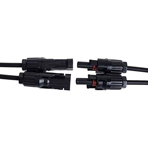 ACOPOWER 1 Pair Solar T/Y Branch Connectors (1 Pair M/FF + F/MM)