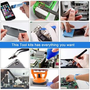 oGoDeal 155 in 1 Computer Repair Kit,Professional Electronic Repair Kit for Computer, iPhone, Laptop, PC, Tablet,Cell phone, Nintendo,PS3,PS4,Xbox,Macbook,Camera,Toy,Drone Black