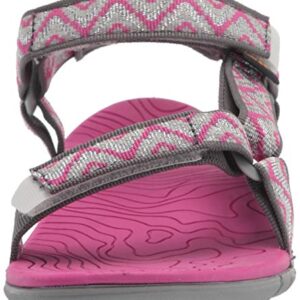 Teva Girls Hurricane 3 Sandal, Balboa Fucshia RED, 7 Toddler