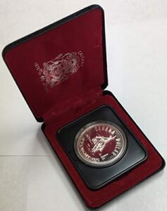 1975 ca canada calgary silver dollar in original box $1 specimen