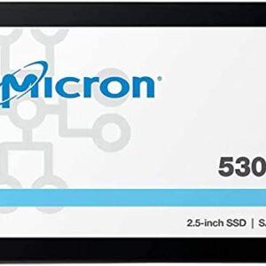 Micron 5300 PRO 7.68TB 3D NAND 2.5 Inch SATA Internal Solid State Drive Self-encrypting (SED) TCG Opal - MTFDDAK7T6TDS-1AW16ABYY