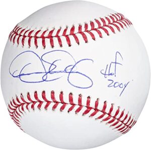 dennis eckersley oakland athletics autographed baseball with "hof 2004" inscription - autographed baseballs