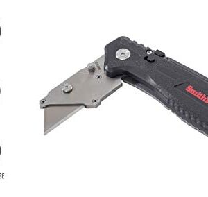 Smith's 51244 EdgeWork-Site Razor Knife, Black