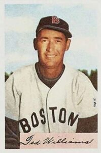 ted williams 1989 bowman reprint inserts baseball card #11 (1954)