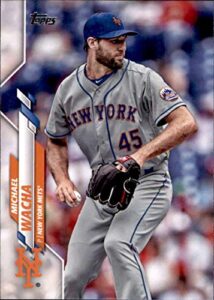 2020 topps #534 michael wacha new york mets baseball card